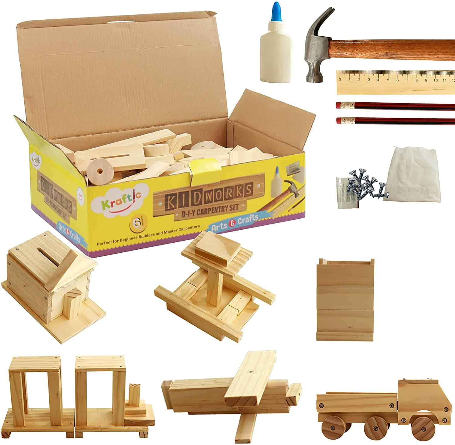 7 Best Woodworking Kits For Beginners - The Creative Folk