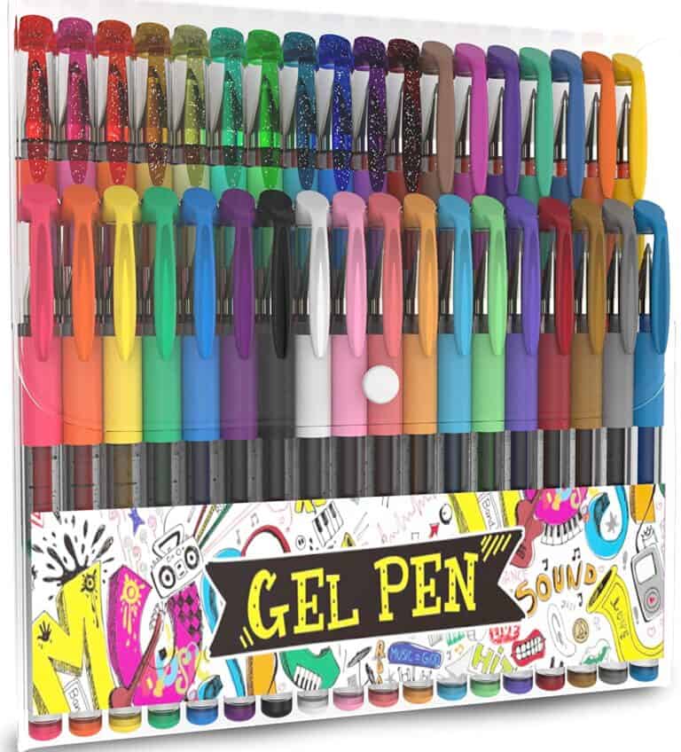 9 Best Gel Pens For Coloring - The Creative Folk