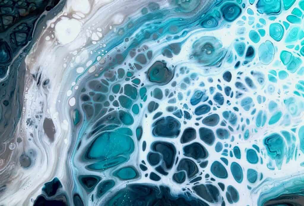 How To Get Cells In Acrylic Pouring The Creative Folk