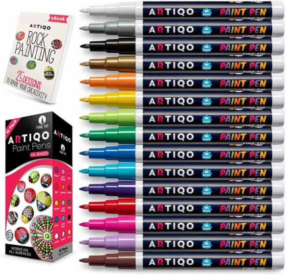 11 Best Paint Pens For Canvas - The Creative Folk