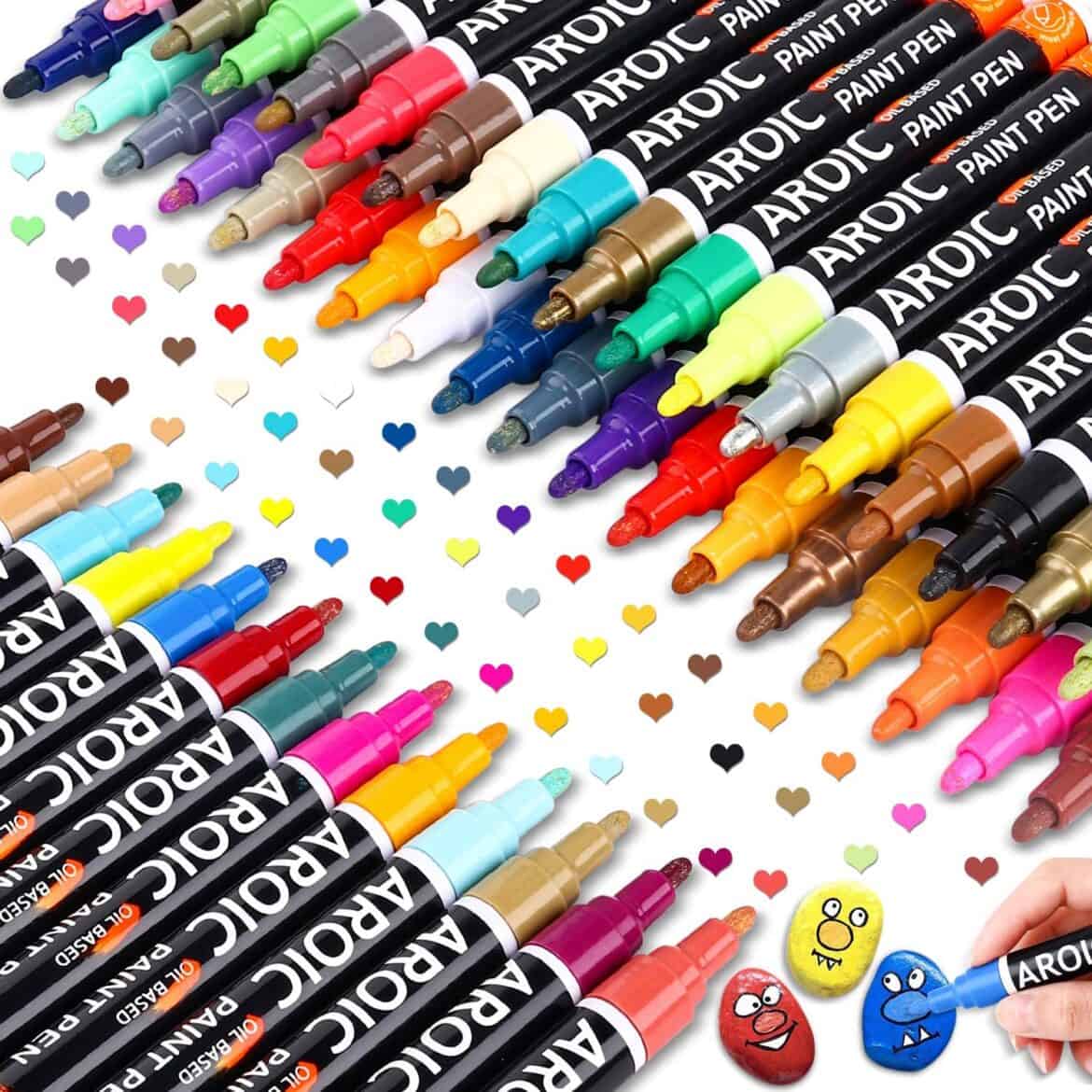 11 Best Paint Pens For Canvas - The Creative Folk