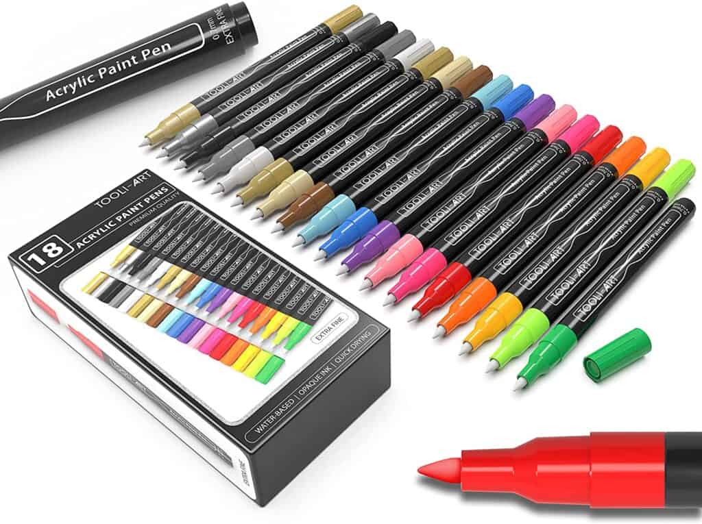 11 Best Paint Pens For Canvas - The Creative Folk
