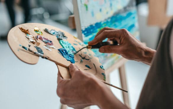 How To Paint With Linseed Oil - The Creative Folk