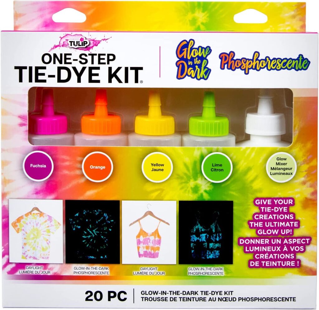 5 Best Glow In The Dark Tie Dye Kits - Ultimate Guide - The Creative Folk