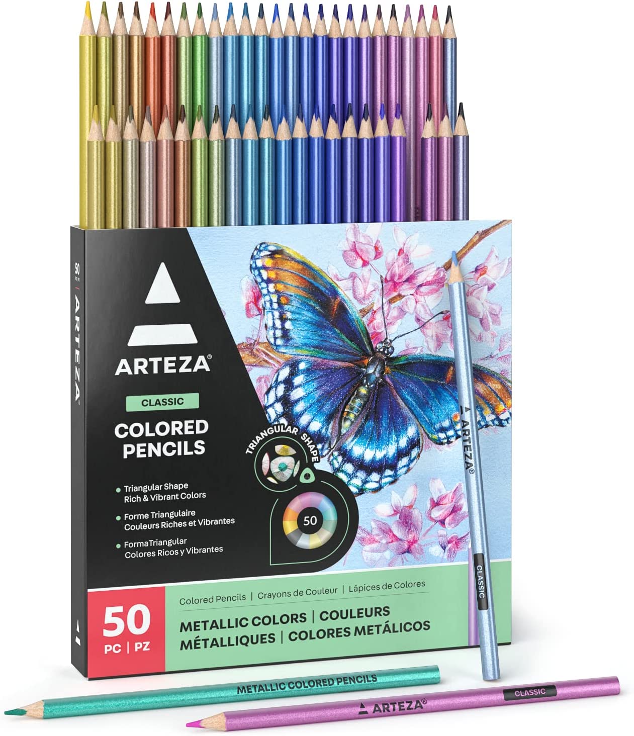 9 Best Metallic Pencils - The Creative Folk