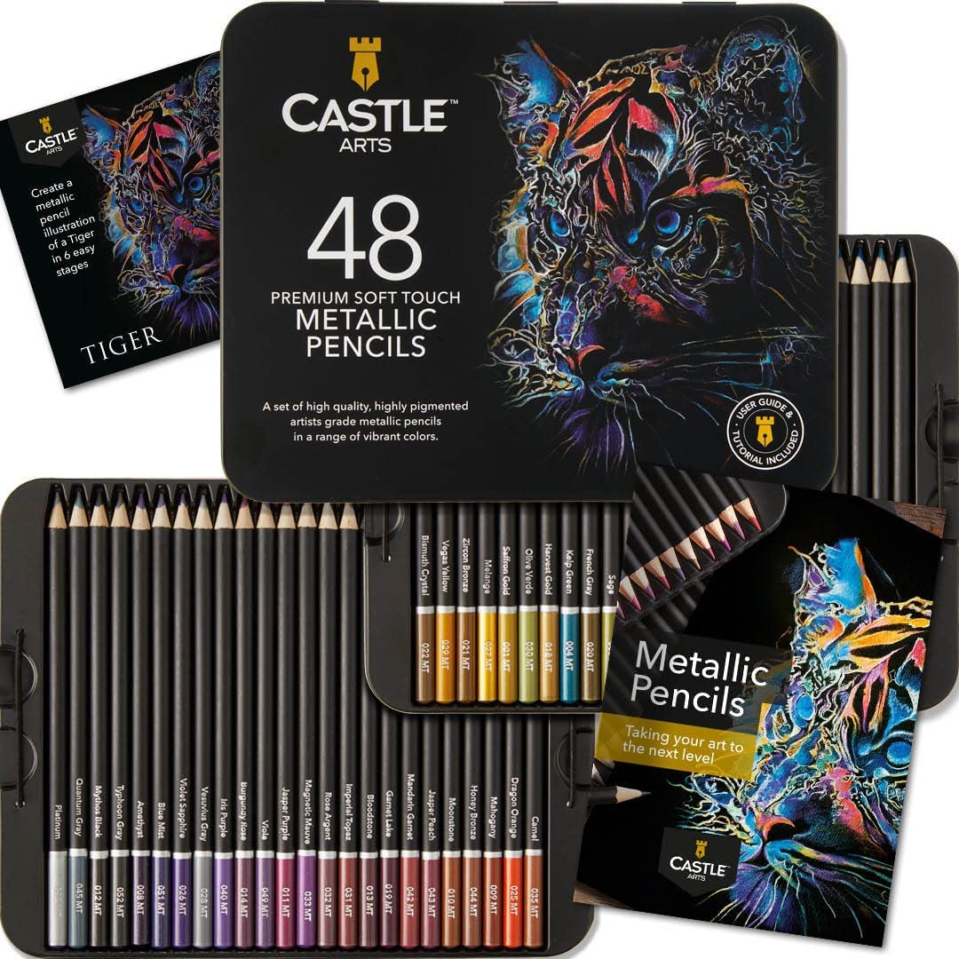 9 Best Metallic Pencils - The Creative Folk
