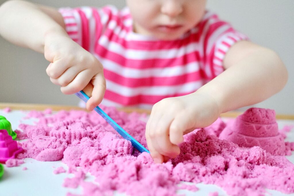 Is Kinetic Sand Messy? - The Creative Folk