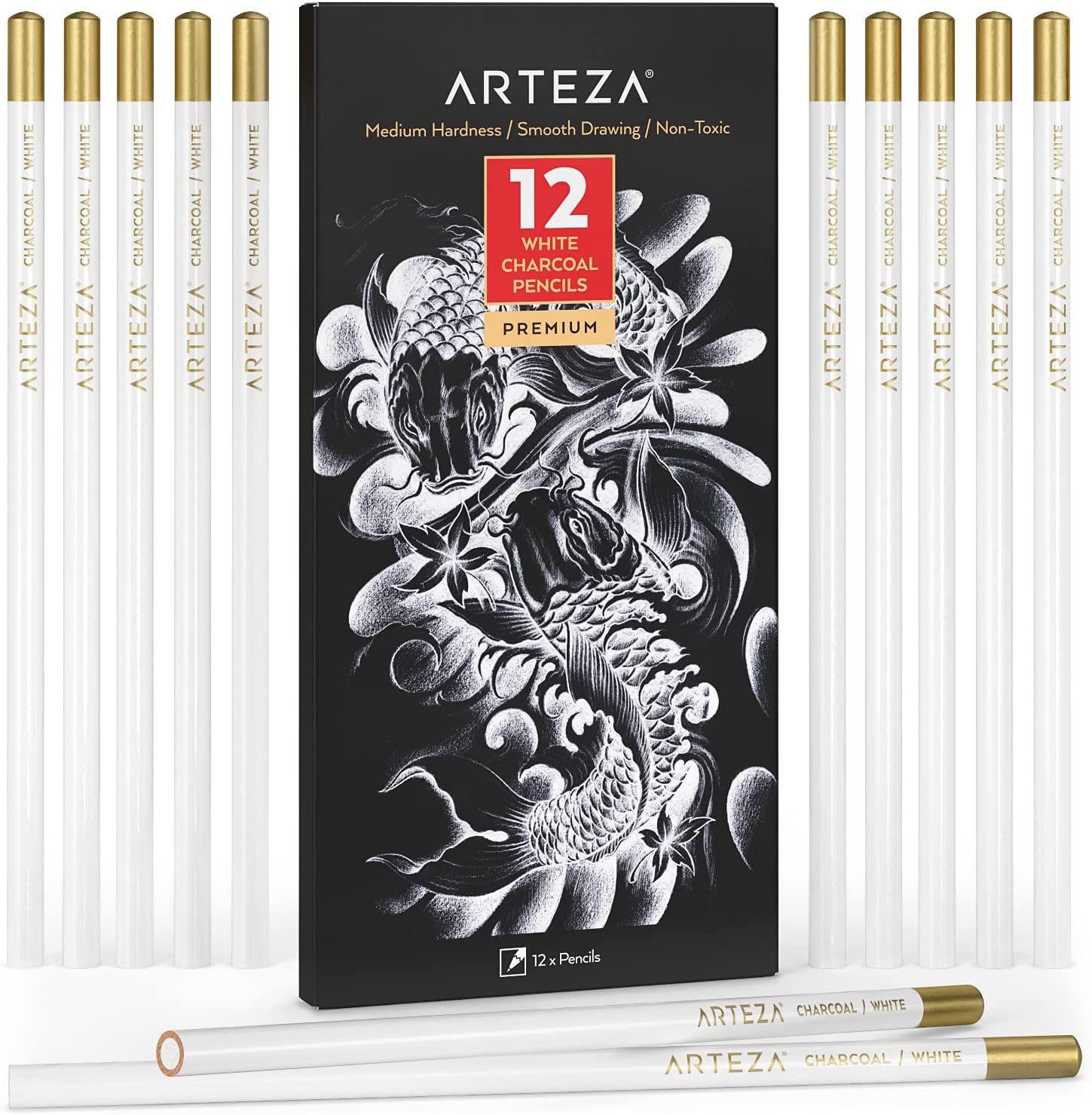 9 Best White Charcoal Pencils - The Creative Folk